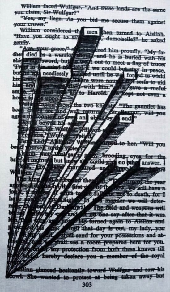 Blackout Poetry | The Blank Page